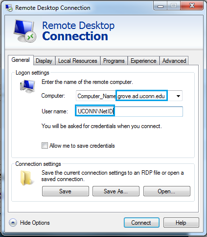 Remote Desktop | School of Engineering, IT Services Migration